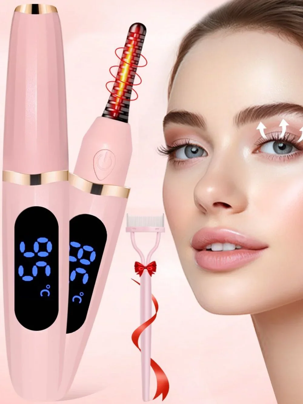 Unknown | Makeup | New Heated Eyelash Curlers Eye Lash Curler Heat Mini ...